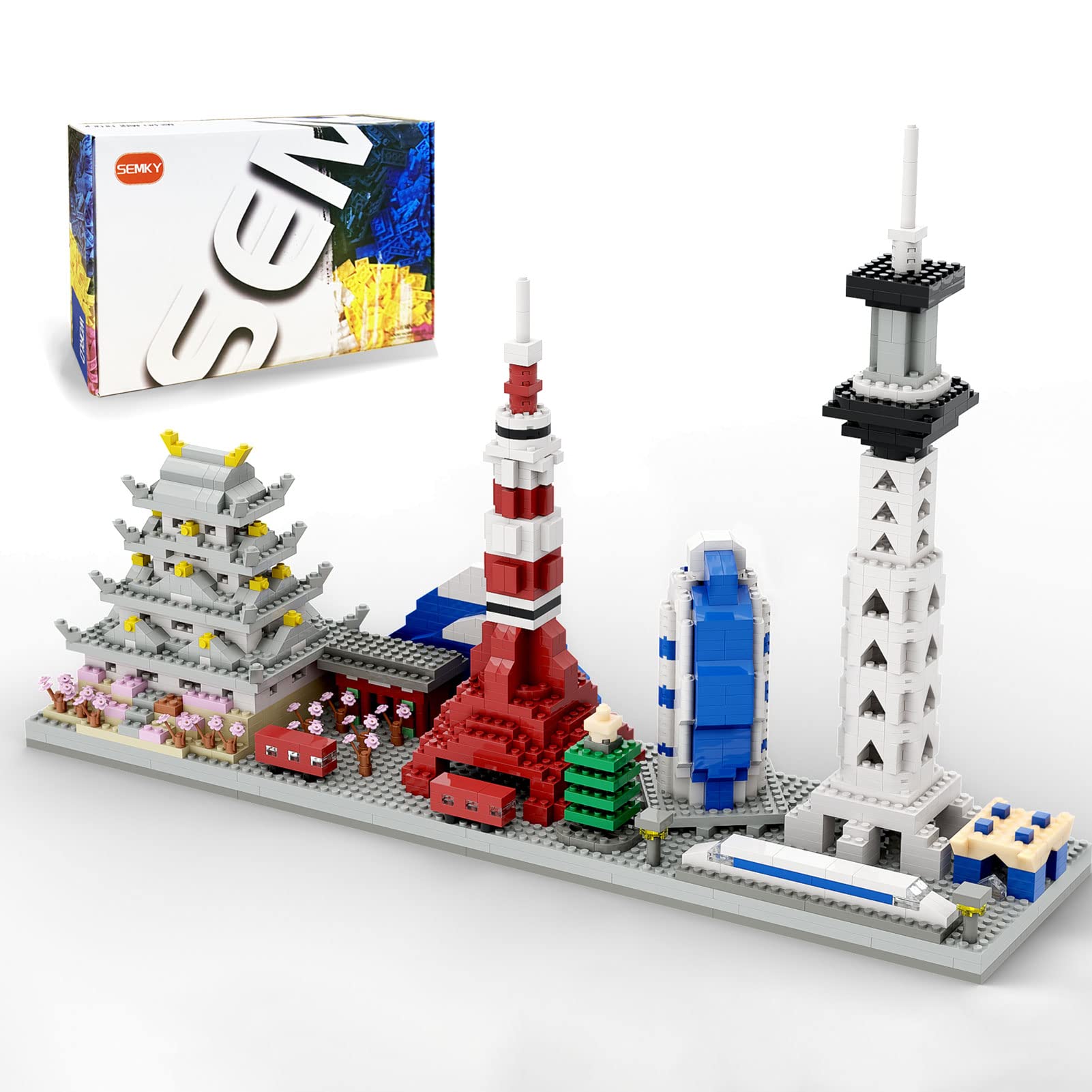 Skyline Toy Building Blocks Bajo Manhattan Block Set Wooden Toys