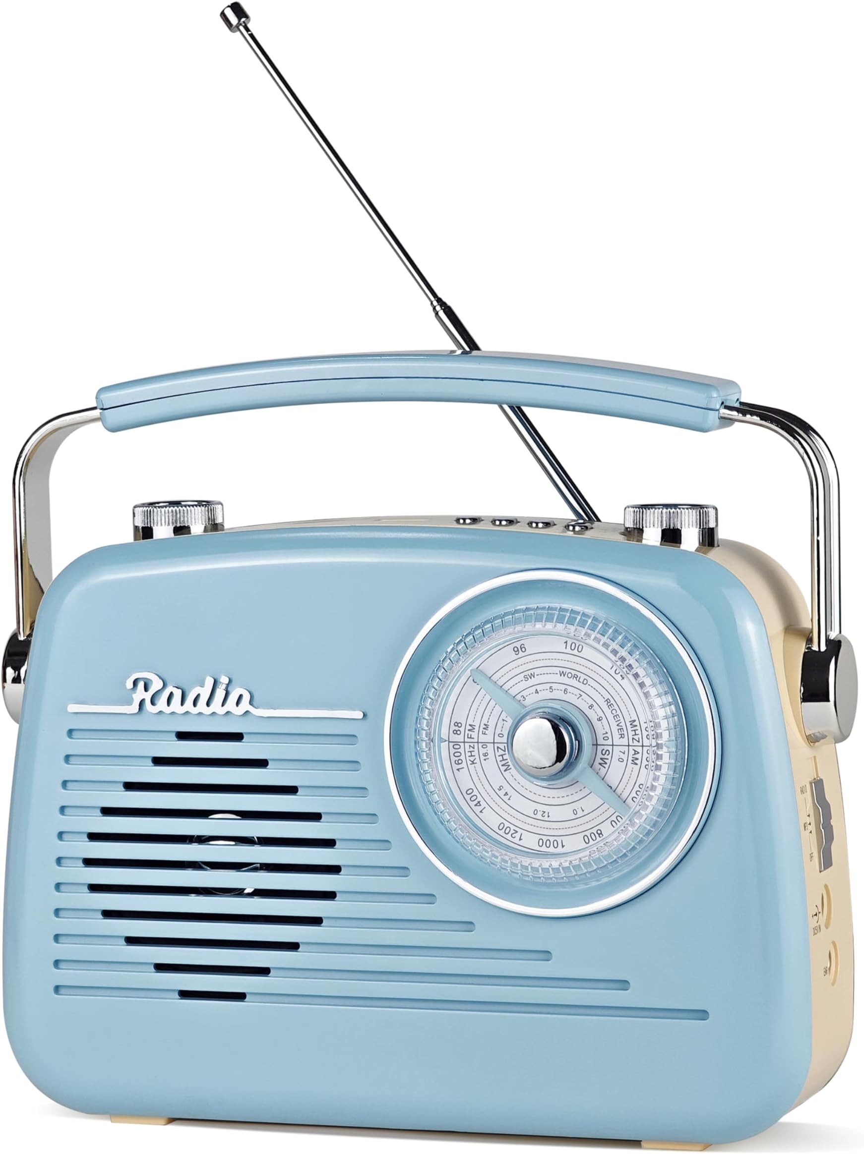 Amazon.com: Studebaker SB2000TS Teal/Silver Retro Classic Portable AM ...
