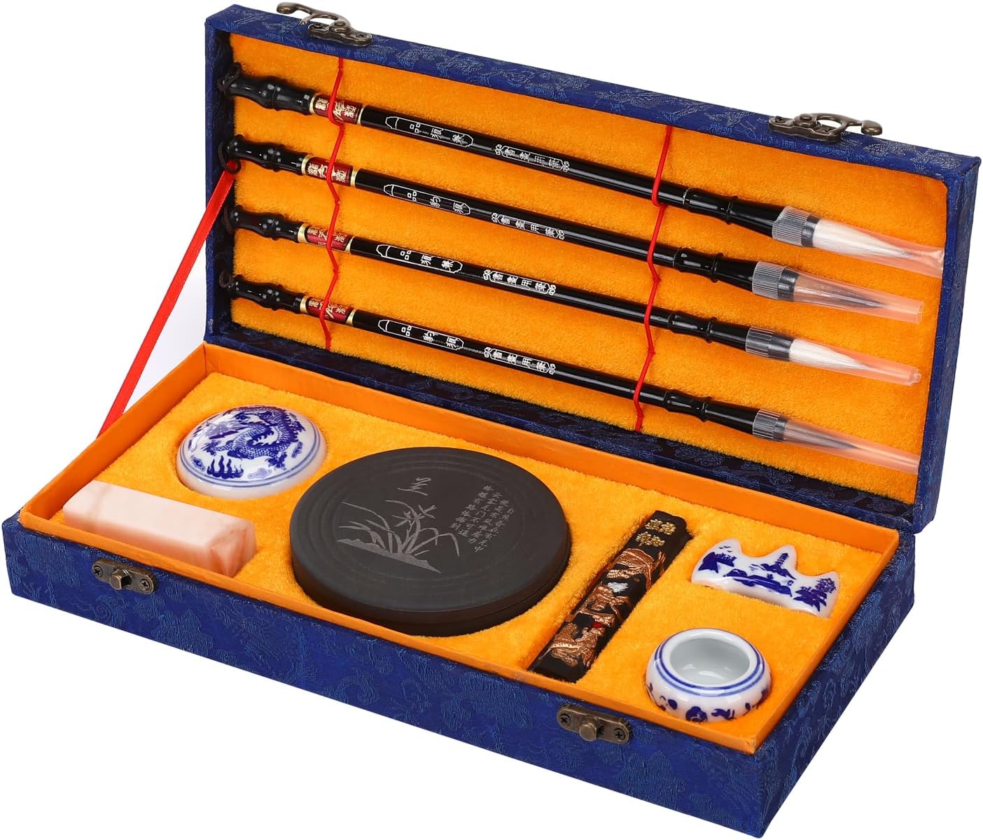 Amazon.com: Artor Chinese Calligraphy Set - Sumi Supplies for Japanese ...