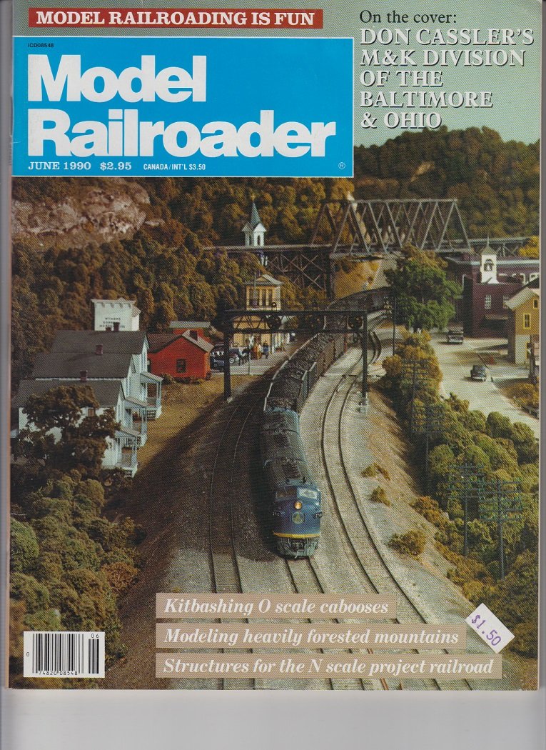 Model Railroader (June 1990): N/A: Amazon.com: Books