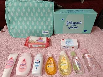 Johnson’s Baby Gift Pack with Pouch (9 Pieces) : Amazon.in: Baby Products