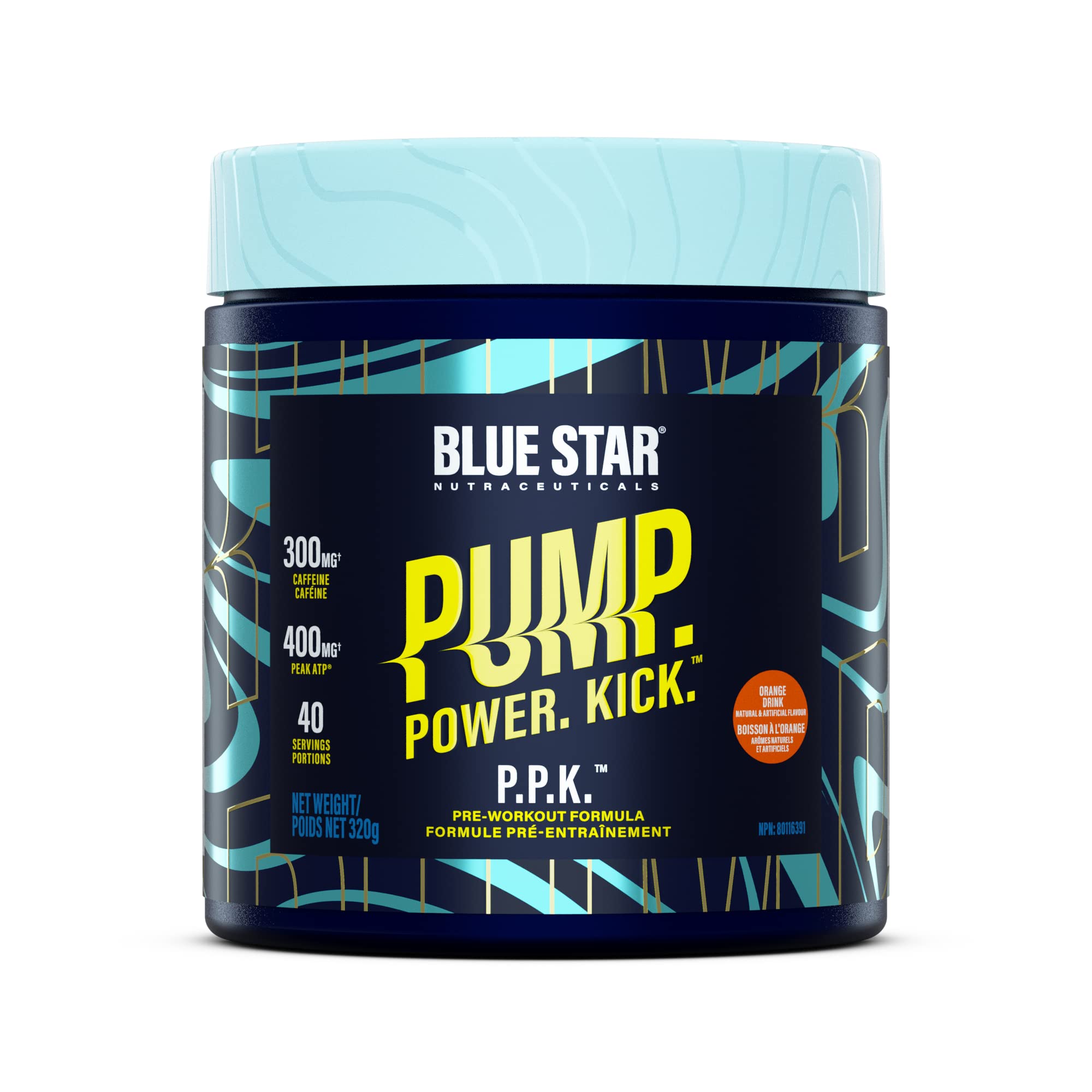Blue Star Nutraceuticals P.P.K. Pre Workout Supplement - Energy Booster ...
