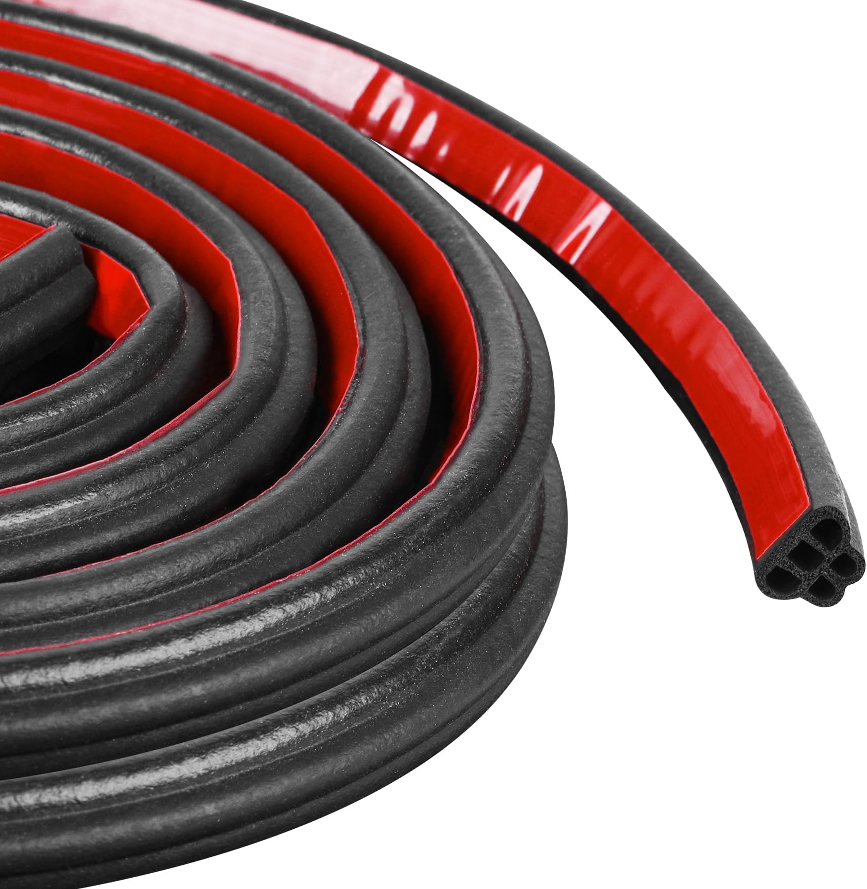 Amazon.com: SOZATO Universal Car Door Rubber Seal Strip Self Adhesive ...