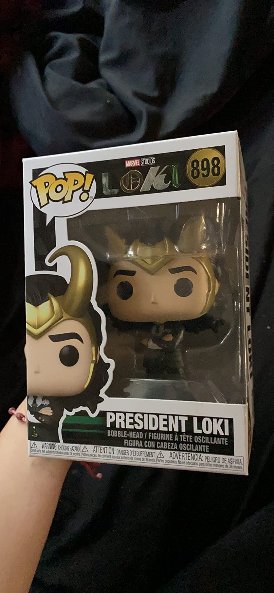 $4/mo - Finance Funko Pop! Marvel: Loki - President Loki Vinyl ...