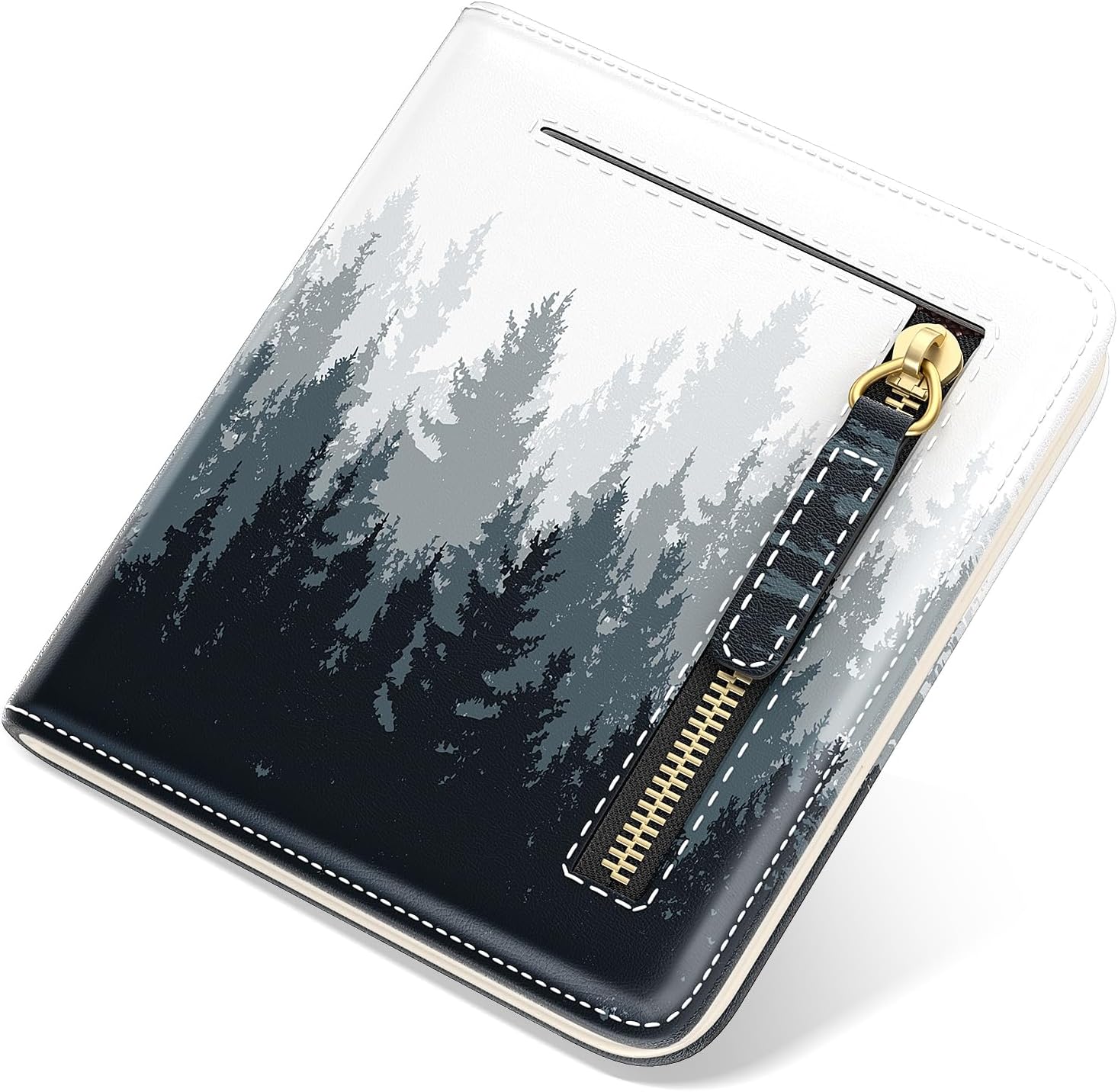 Amazon.com: TMOODEL Small Wallet Women, Cute Boho Credit Card Holder ...