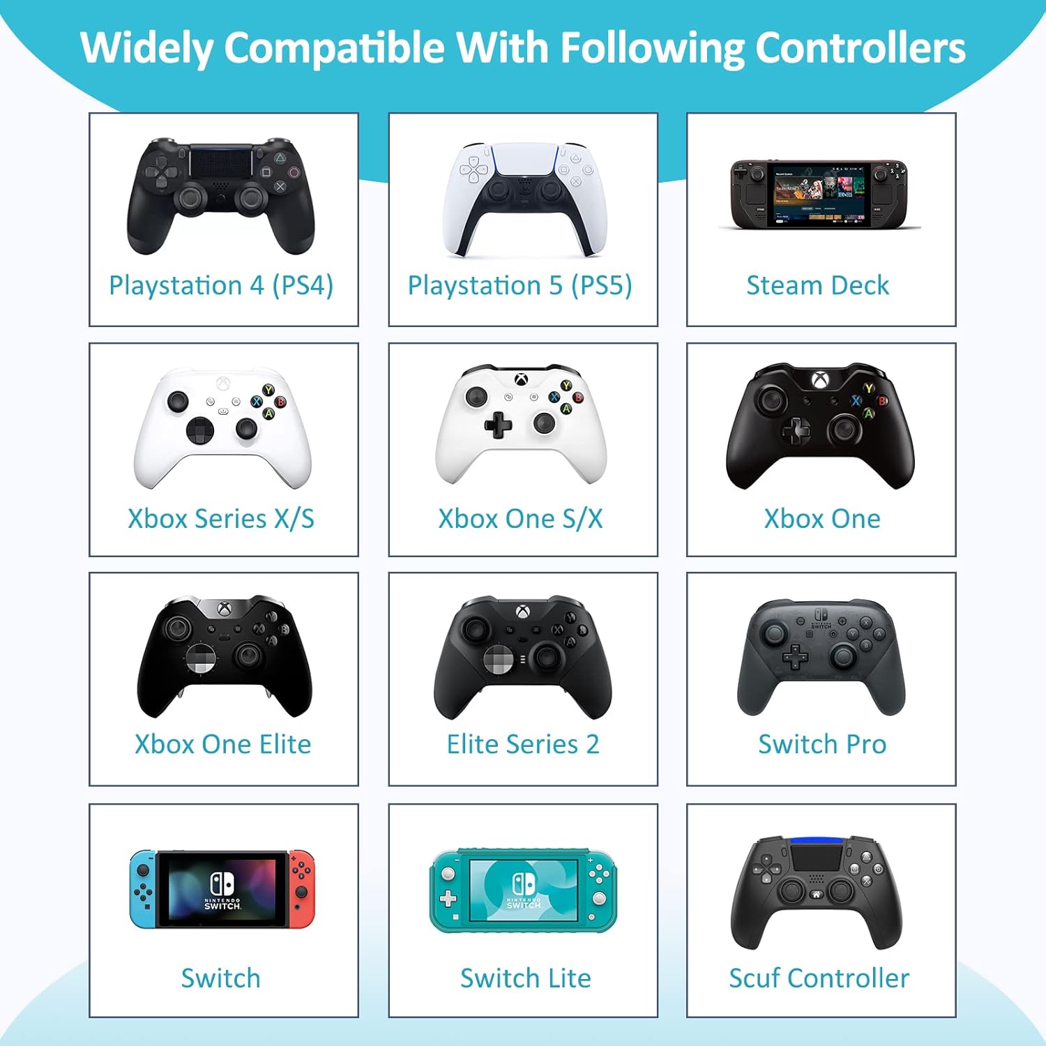 Buy MoKo 18 Pcs Precision Rings Aim Assist Rings Motion Control for PS5 ...