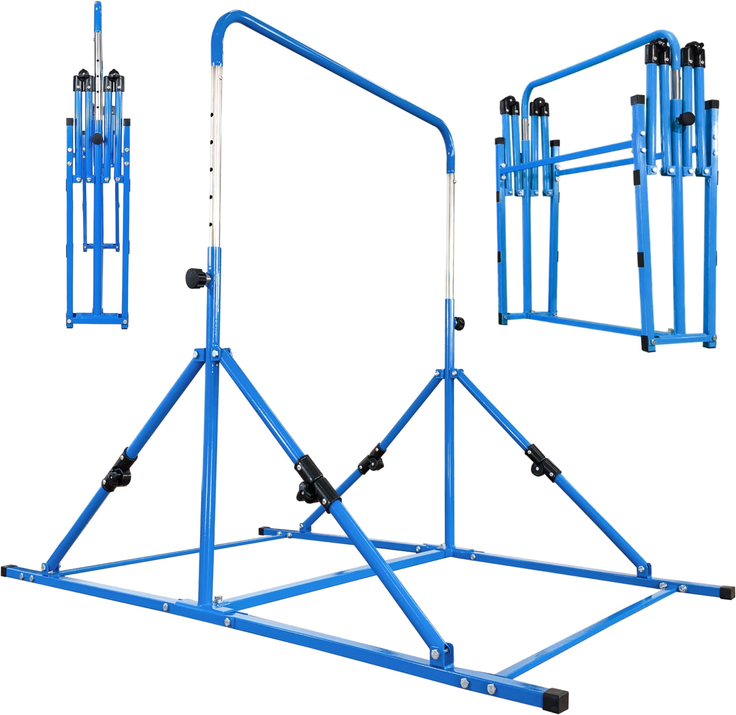 defulion Upgrade Foldable Gymnastic Bar for Kids Ages 3-12, 200 lbs ...