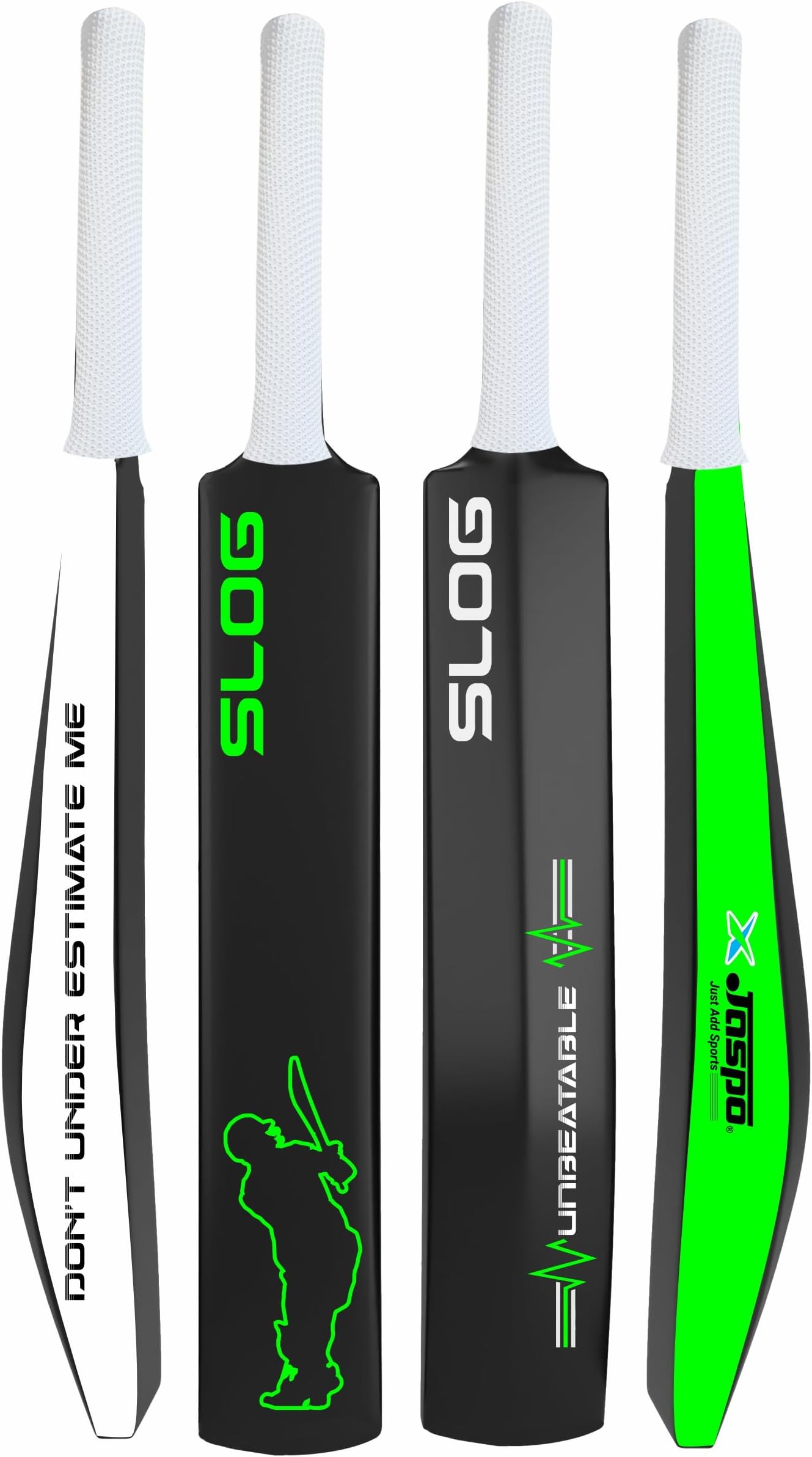 Jaspo Slog Elite Plastic Tennis Cricket Bat, Hybrid Pu Filled Plastic ...