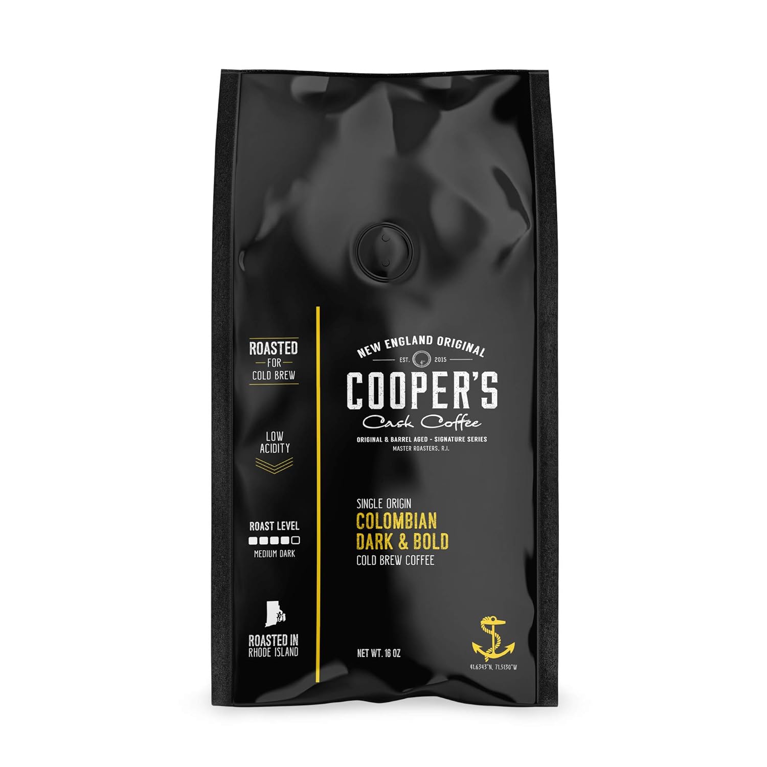 Cold Brew Coffee Colombian Reserve – Café molido grueso de origen único ...