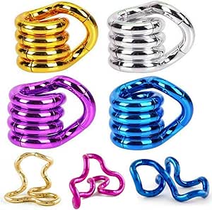 PUNLIM 4x Fidget Toy Fiddle Toys Fidget String Toy for Relax Anxiety ...