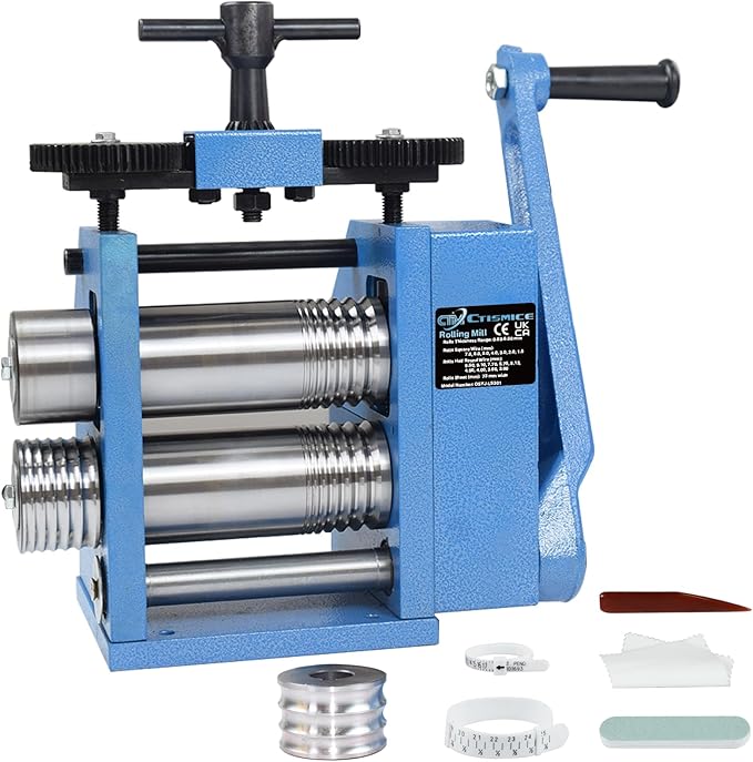 Amazon.com: CTISMICE Rolling Mill, 3 in 1 Light Duty Roller Machine ...