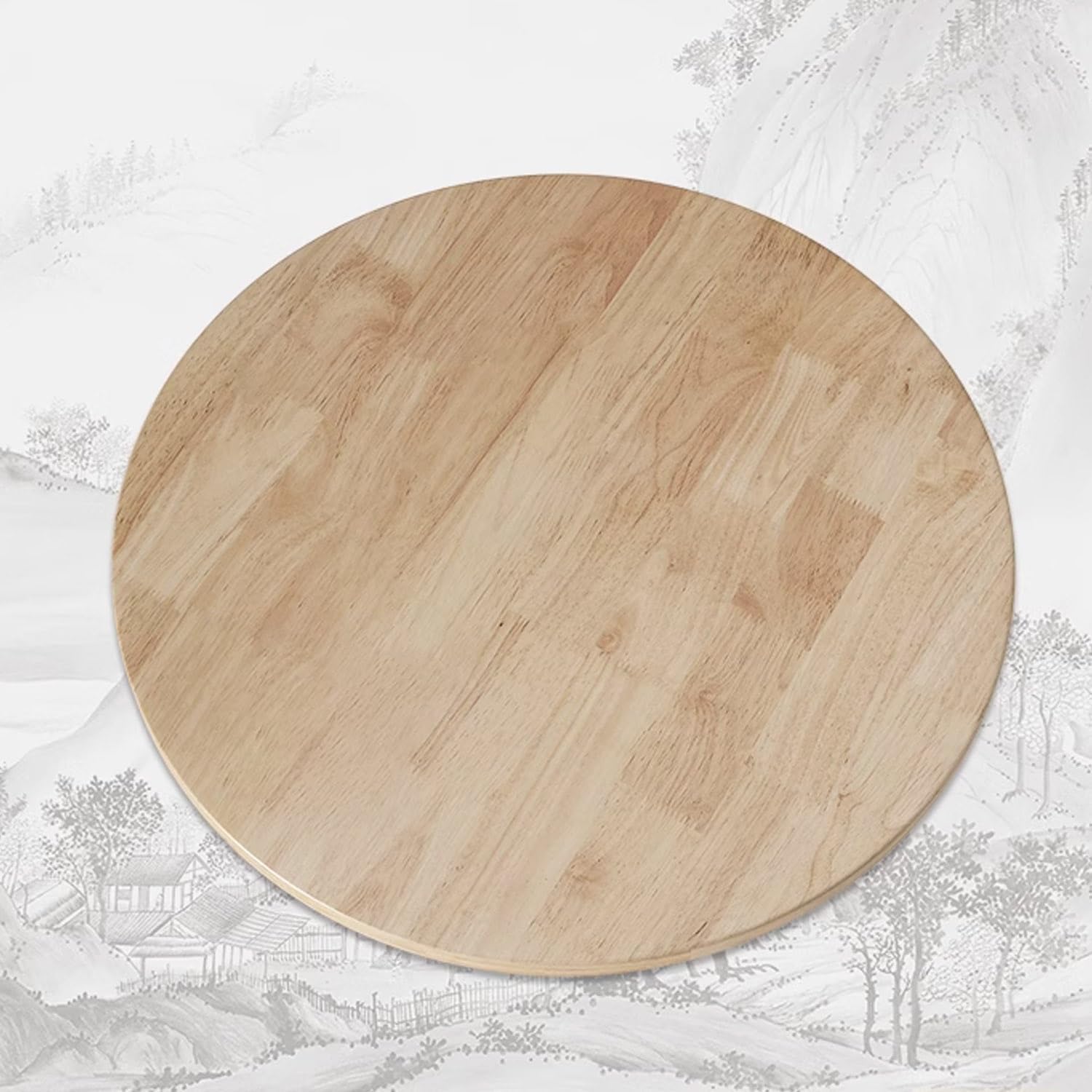 Amazon.com - 24/27/31/35/39in Turntable, Lazy Susan Solid Wooden ...
