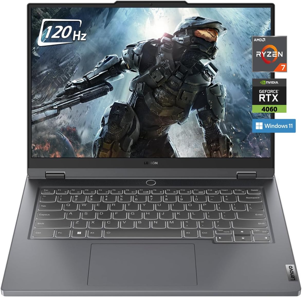 Amazon.com: Lenovo Legion Slim 5 14APH8, Gaming Notebook, 14.5" 120Hz ...