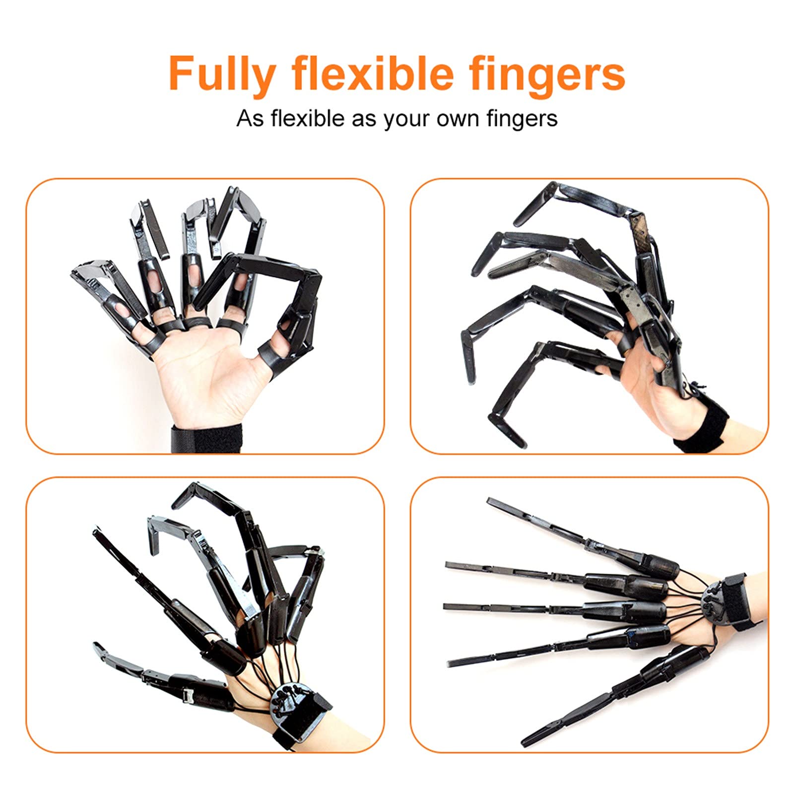 Flexible Finger Accessories Articulated - Creepy 3D Printed Halloween ...