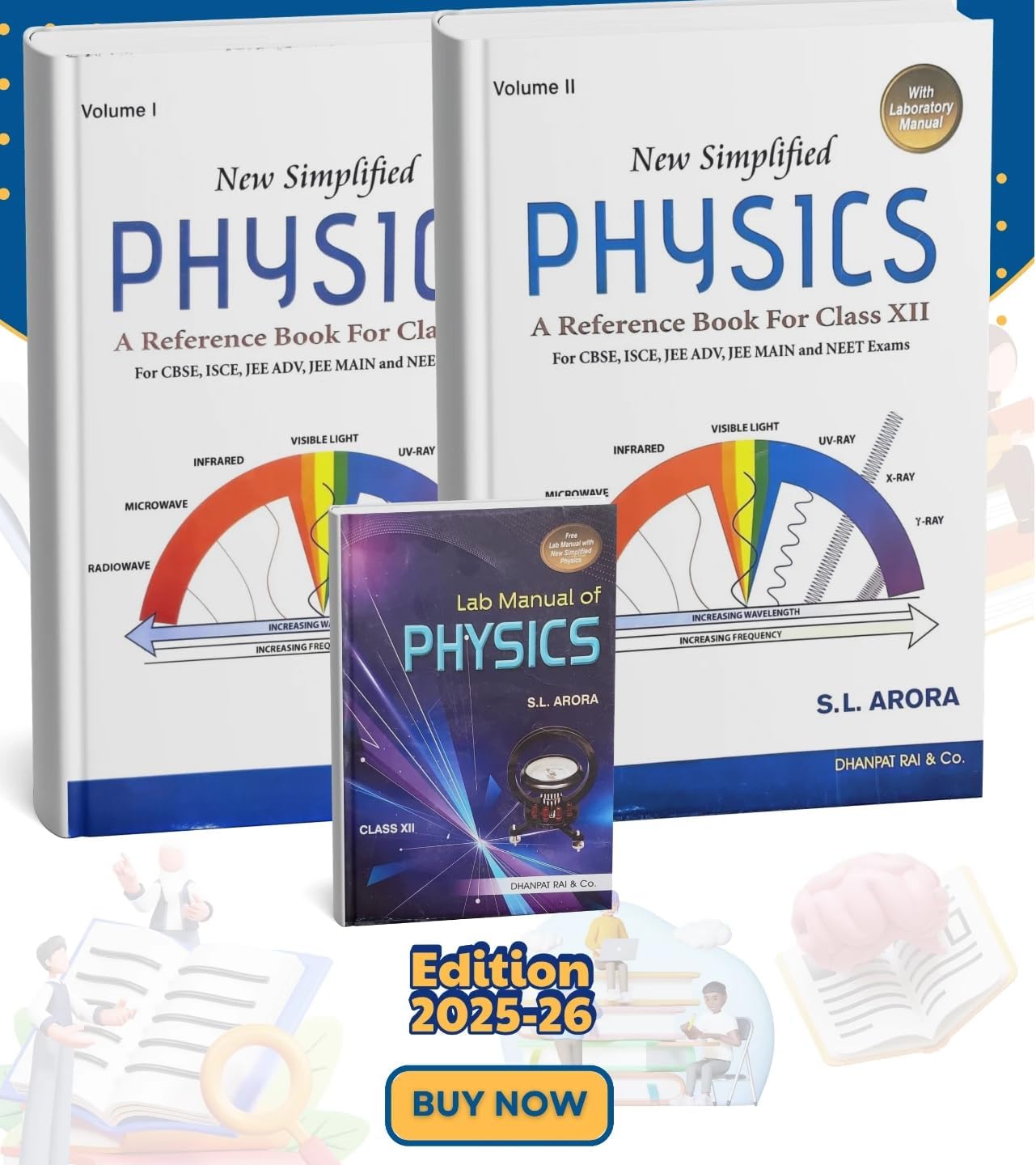 Buy Class 12 Physics 2025-26 Edition | New Simplified Physics Class 12 SL Arora (Vol.1 + Vol.2 ...