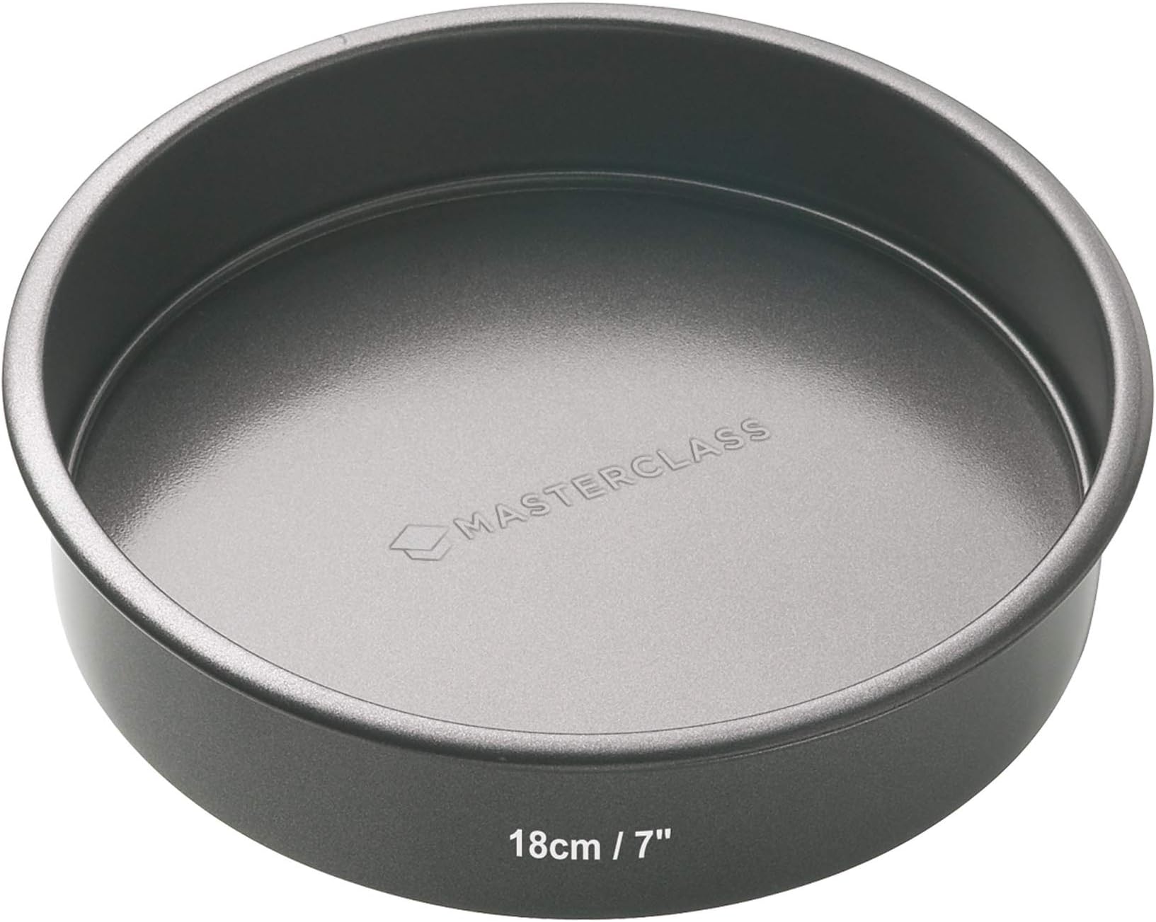 Amazon.com: MasterClass Non-Stick Round Sandwich Tin with Loose Base ...