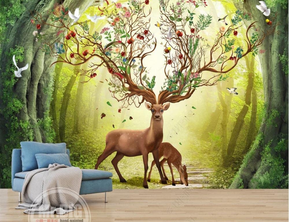 Wallpaper Deer Murals