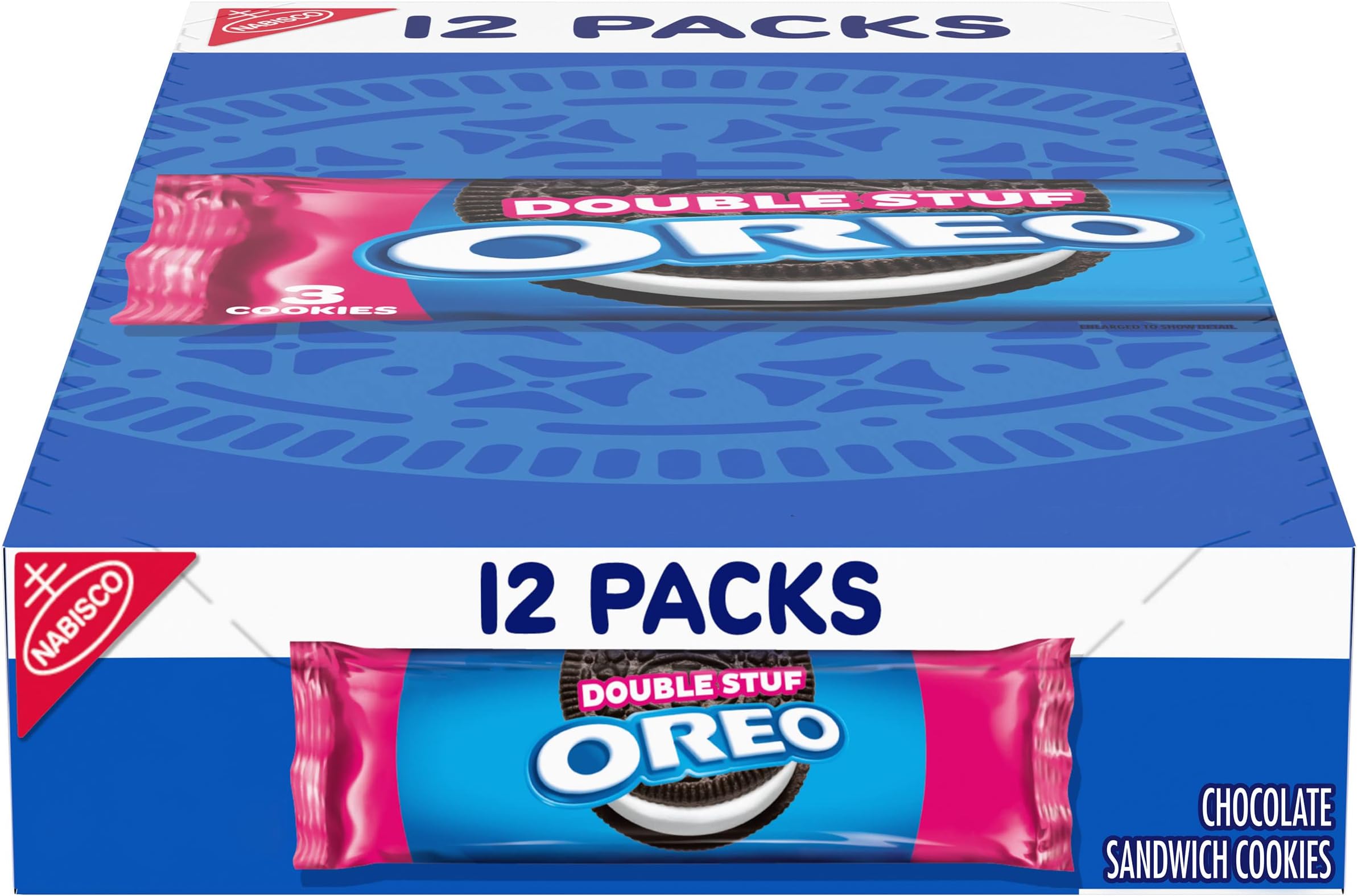 Amazon.com: OREO Double Stuf Chocolate Sandwich Cookies, 6 - 15.35 oz ...