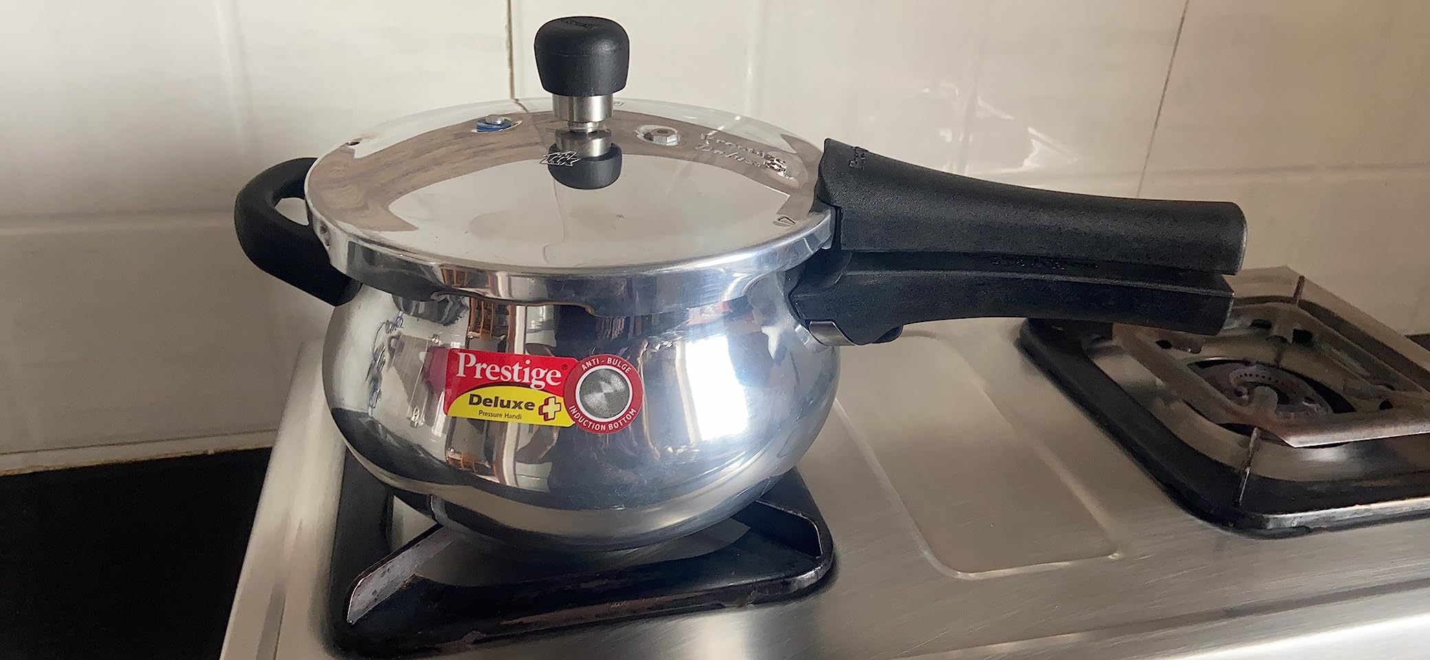 Buy Prestige Deluxe Plus Aluminium Outer Lid Mini Pressure Handi, 3 ...