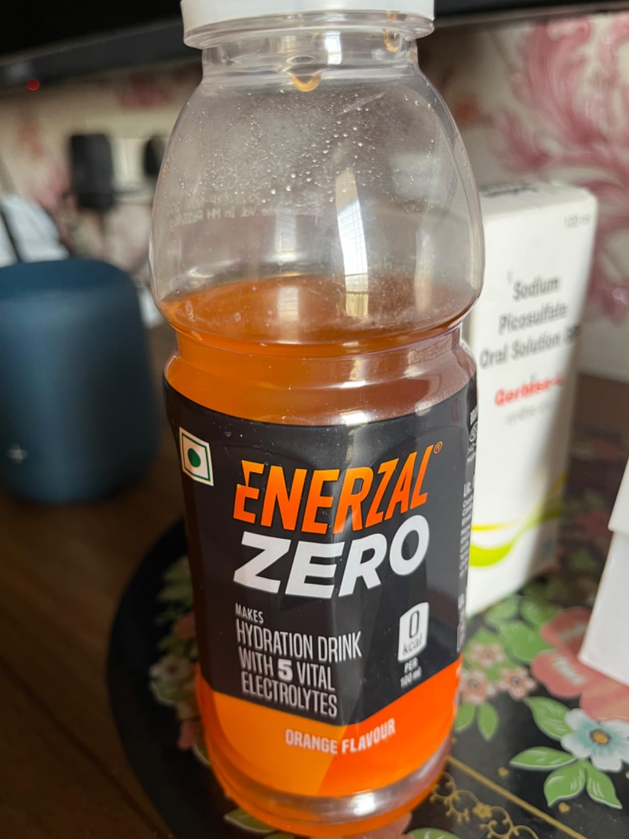 Enerzal Zero 400 Ml With Zero Calorie Hydration Orange Drink | Pack Of ...
