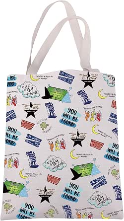 Amazon.com: JXGZSO Musical Tote Bag Musical Theatre Lover Gift West End ...