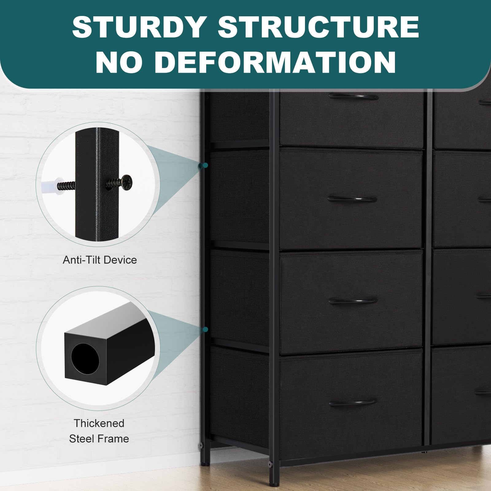 Snapklik.com : SMUG Dresser For Bedroom, Tall Dresser
