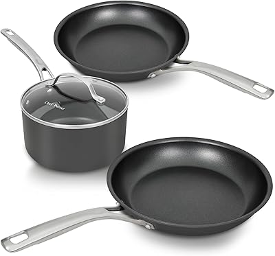 Amazon.com: Granitestone Original 5-Piece Nonstick Cookware Set ...