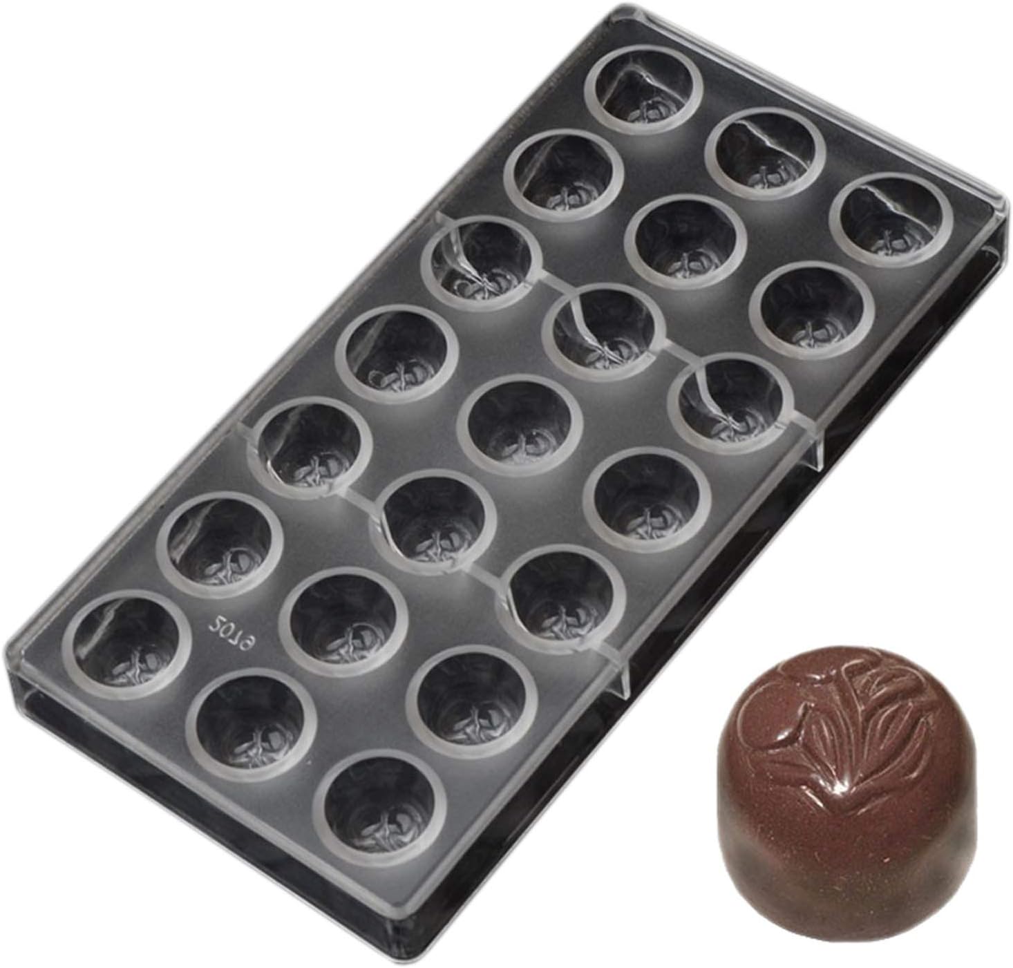 Amazon.com: Chocolate World CW2295 Polycarbonate Candy Mold with 32 ...