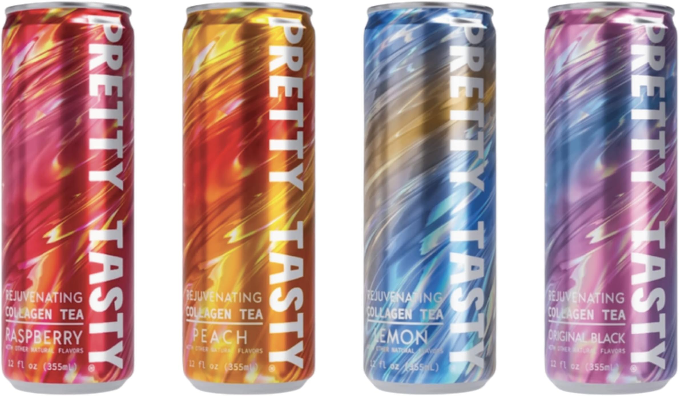 Amazon.com : Pretty Tasty Tea, Variety Pack Collagen Tea for Radiant ...