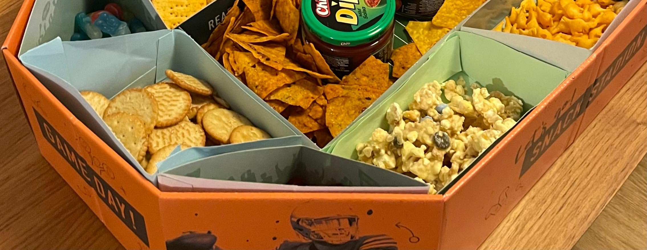 40YARDS American Football Snack Stadium – Großes XXL Snack Stadion (61 ...