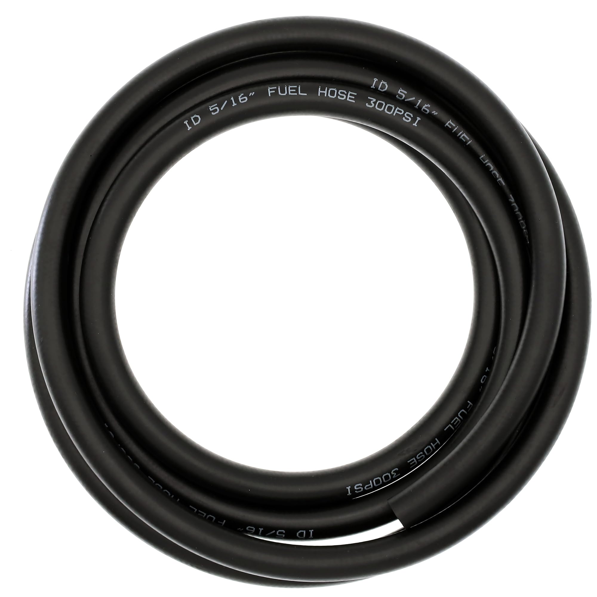Snapklik.com : 5/16 Id - 10 Ft NBR Fuel Line Hose, Flexible Black ...