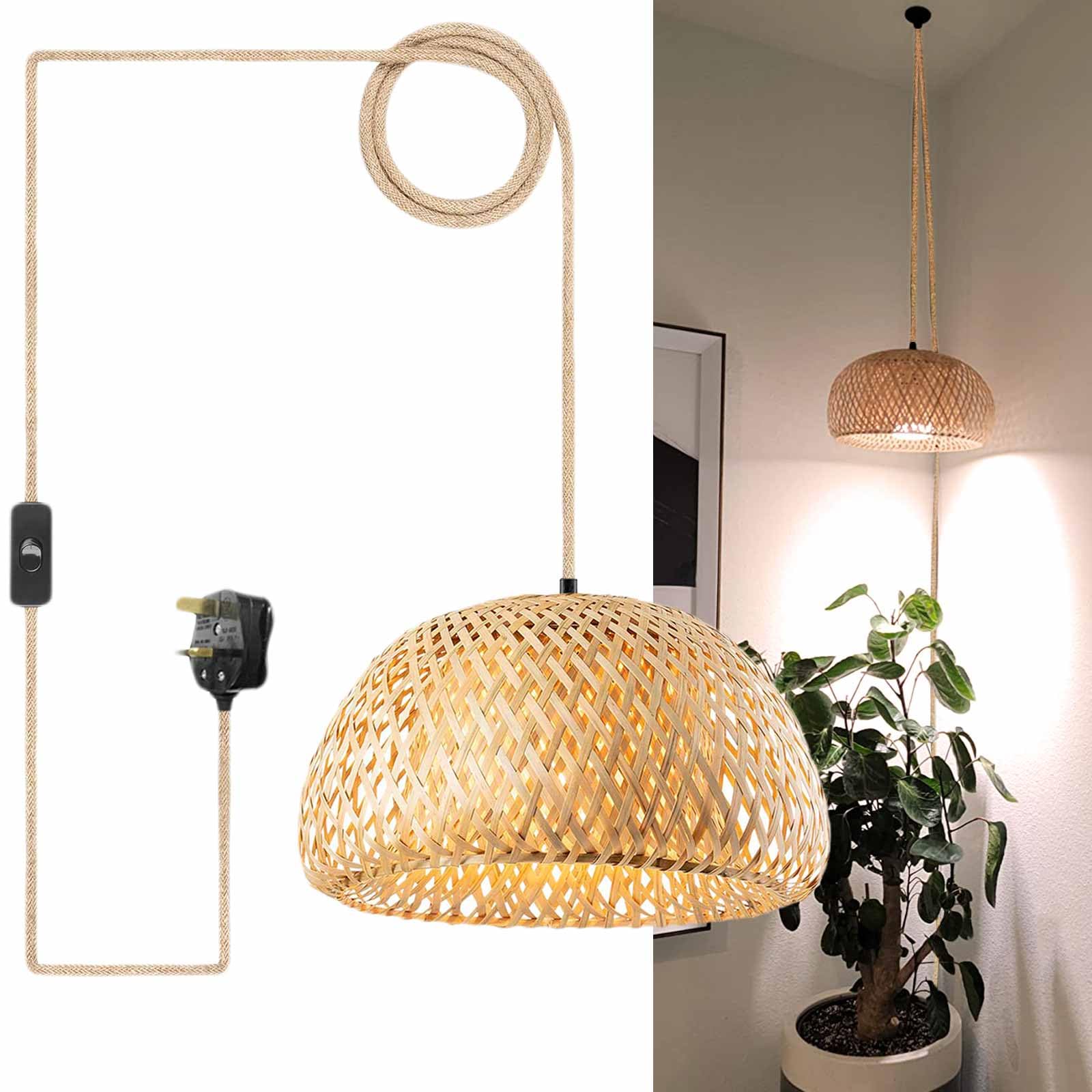Light Fixtures With Cords Brass Pendant Light Fixture With Linen Cable