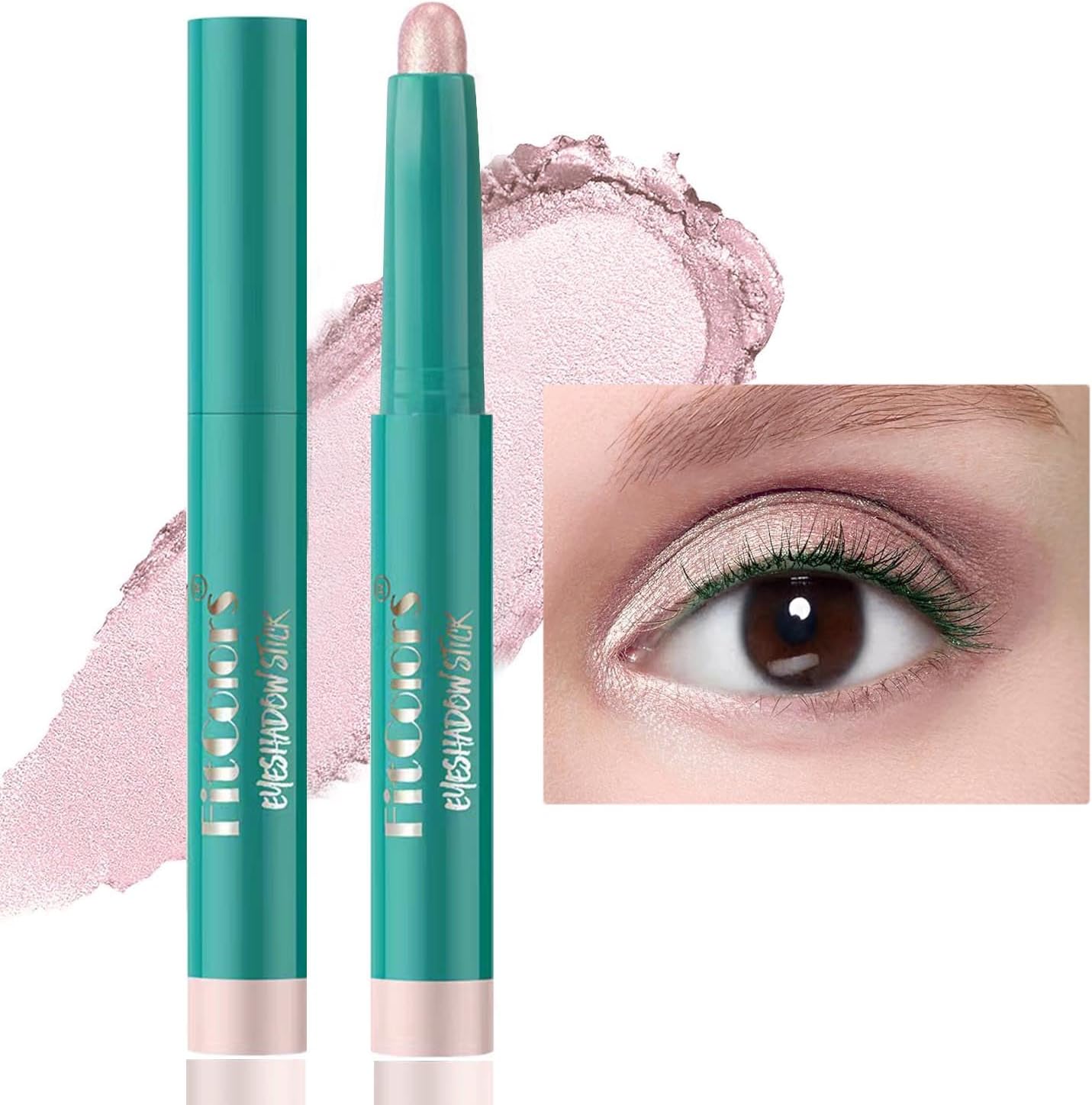 Amazon.com : Eyeshadow Stick Eye Shadow Brightener Stick Eyeliner ...