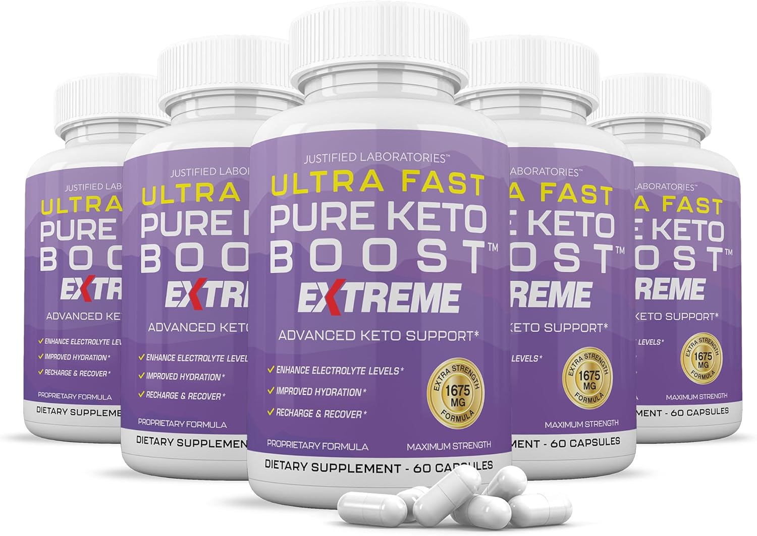 Amazon.com: (5 Pack) Ultra Fast Pure Keto Boost Extreme Keto Pills ...