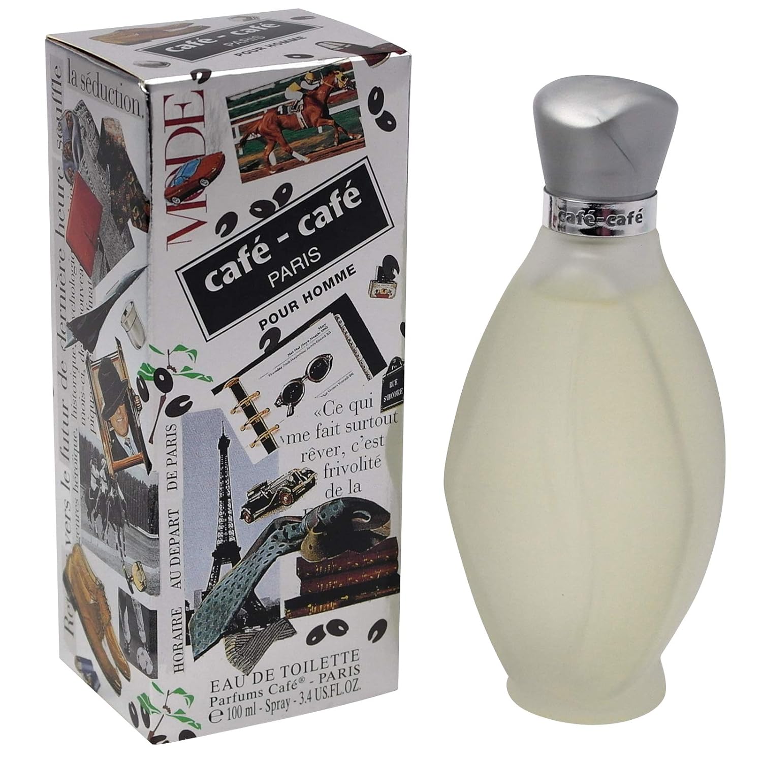 Amazon.com : CAFE DE CAFE by Cofinluxe EDT SPRAY 3.4 OZ for MEN : Eau ...