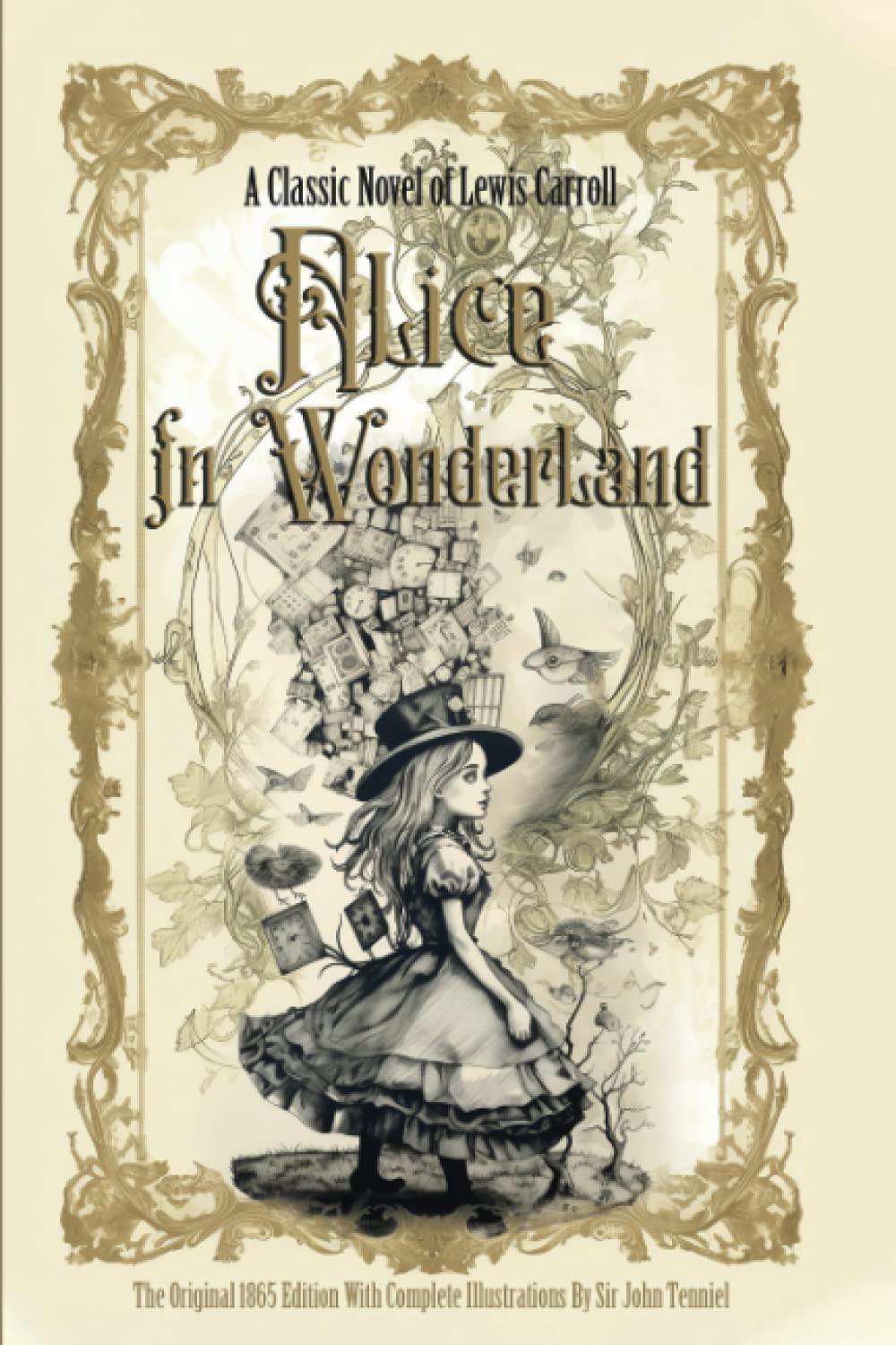 Alice in Wonderland: The Original 1865 Edition With Complete Illustrations By Sir John Tenniel A ...
