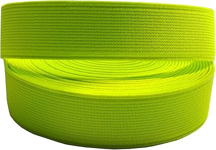 Amazon.com: 1 Inch Elastic Bands 6 Yards Double-Side Twill Woven ...
