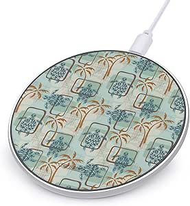 Amazon.com: Hawaii Turtles and Palm Trees Funny Charger Pad 10W Max ...