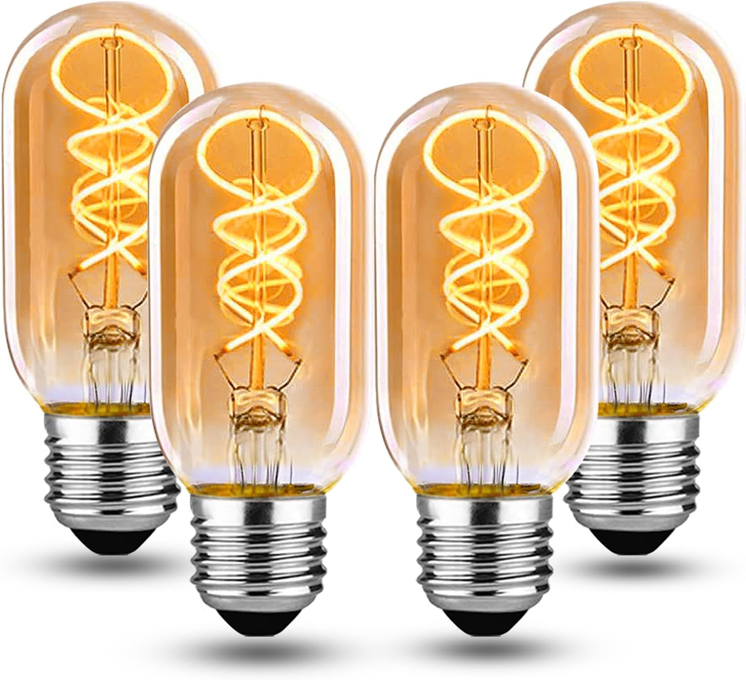 BNITITU Edison LED Vintage Glühbirne, Dimmbar Glühbirne E27 4W LED ...