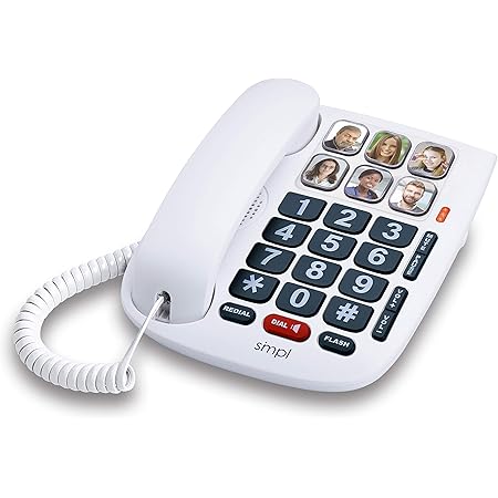 Amazon.com: VTech SN5127 Amplified Cordless Senior Phone with Answering ...