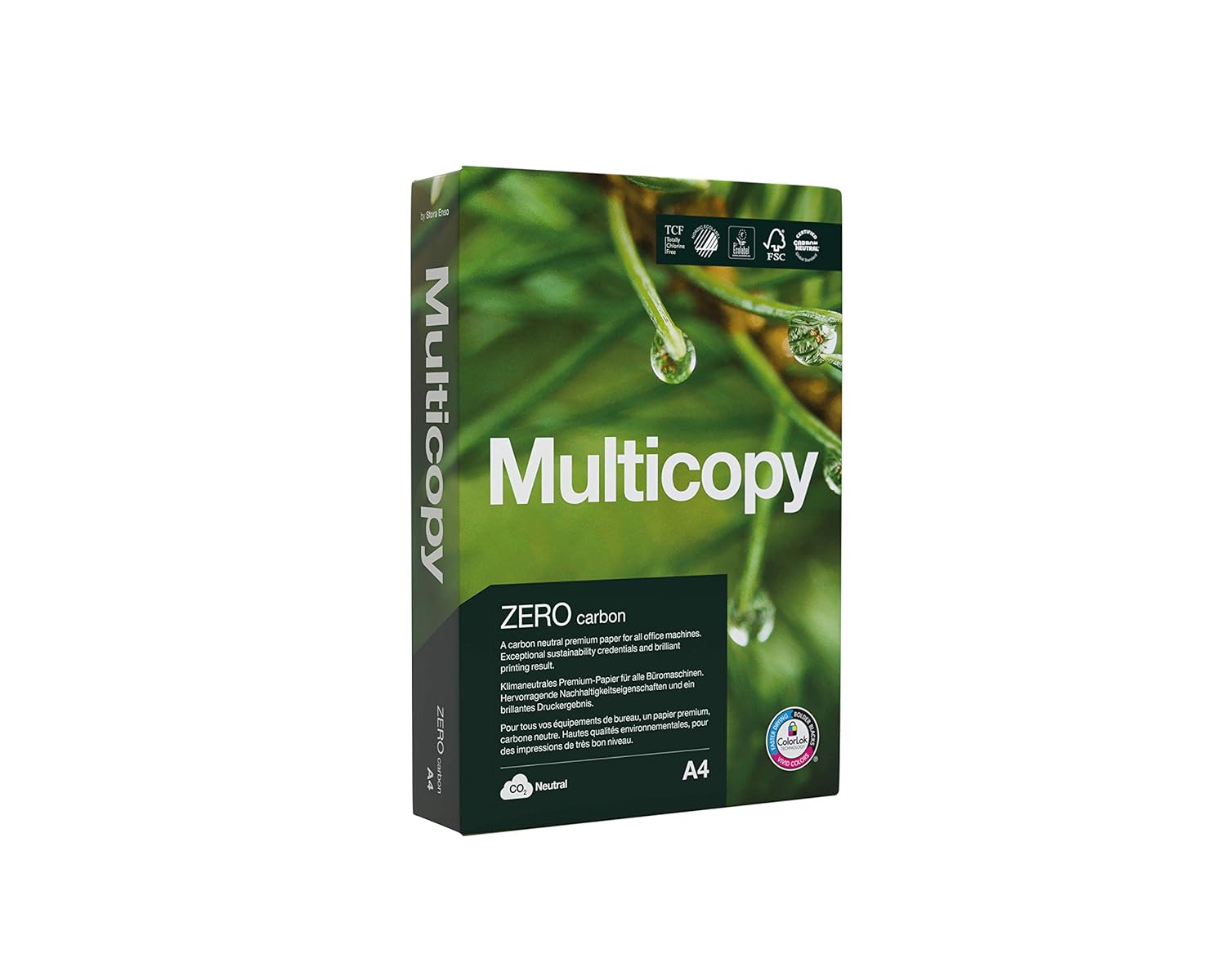 Multicopy Next A4 Printer Paper - 80gsm, 500 Sheets (1 Ream), Carbon ...