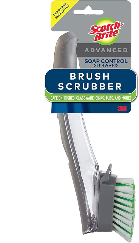 Amazon.com: Scotch-Brite Dishwand, Brush Scrubber for Cleaning Dishes ...