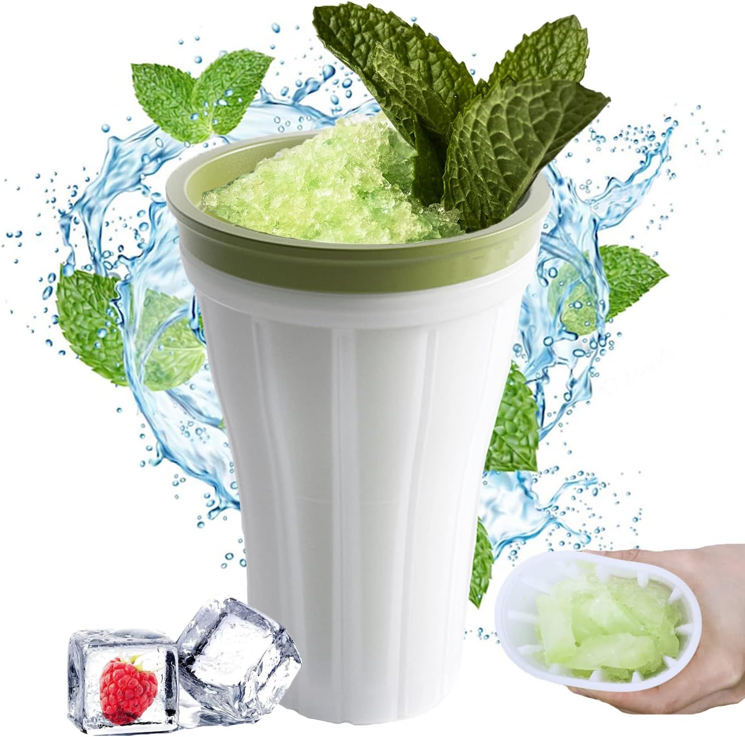 Amazon.com: Slushie Maker Cup, Slushy Cup Slushie Machine DIY Homemade ...