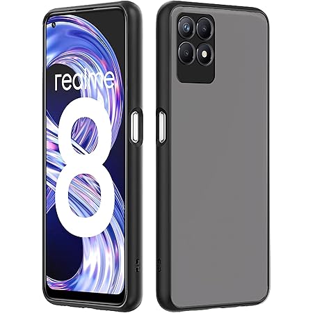 TRUEUPGRADE Liquid Silicone Back Cover Case Compatible for Realme 8i ...