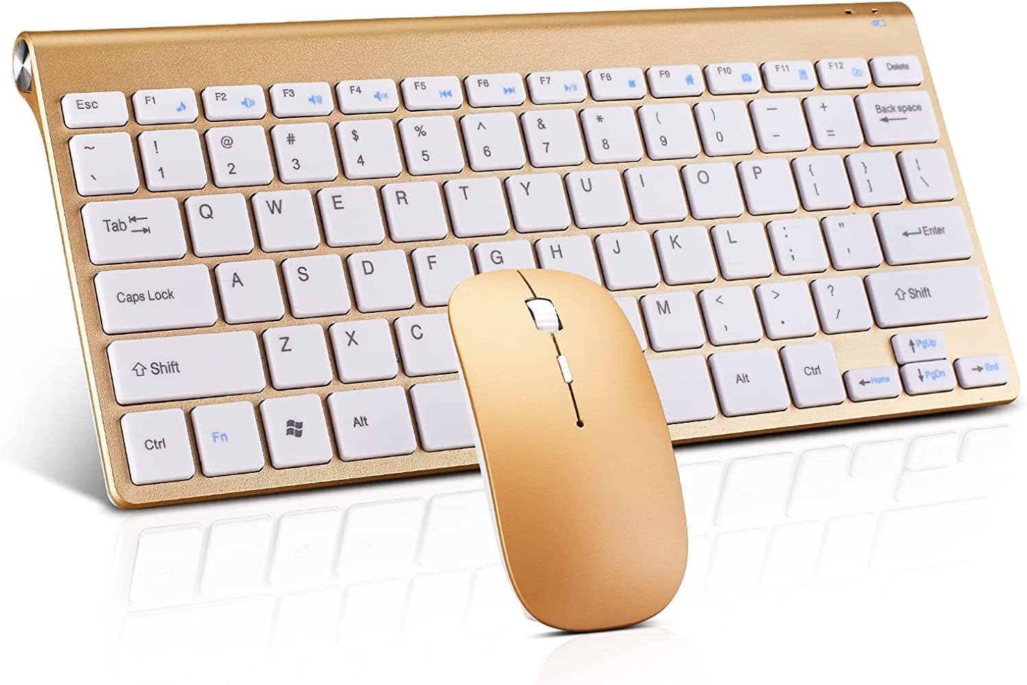 Amazon.com: Wireless Keyboard and Mouse Combo, Compact Quiet Wireless ...