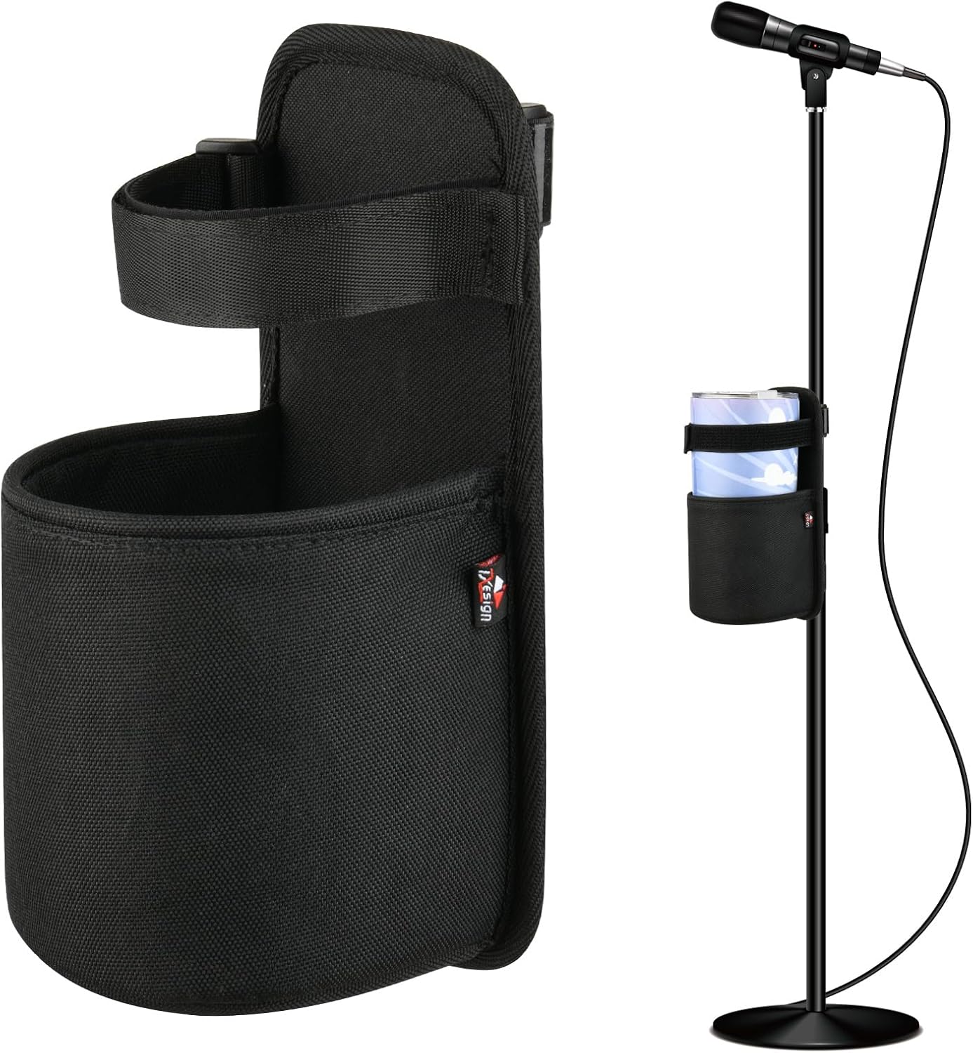 Amazon.com - TXEsign Microphone Stand Drink Holder Music Stand Bottle ...