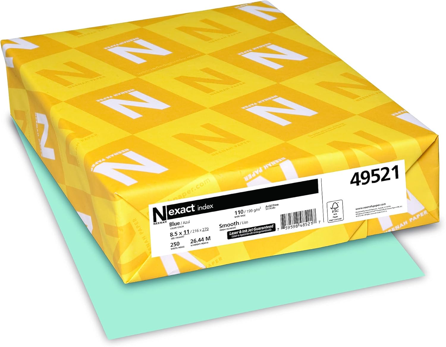 Amazon Neenah Paper Exact Index Card Stock 110 Lb Index Weight amazon-neenah-paper-exact-index-card-stock-110-lb-index-weight