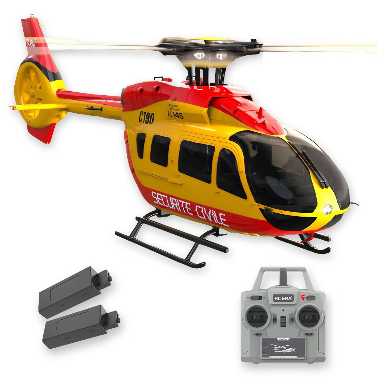 C190 H145 6ch Remote Control Helicopter Aircraft For Adults Beginners ...