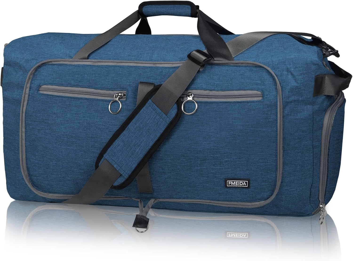 Amazon.com | Fmeida 65L Duffle Bag with Shoes Compartment, Foldable ...