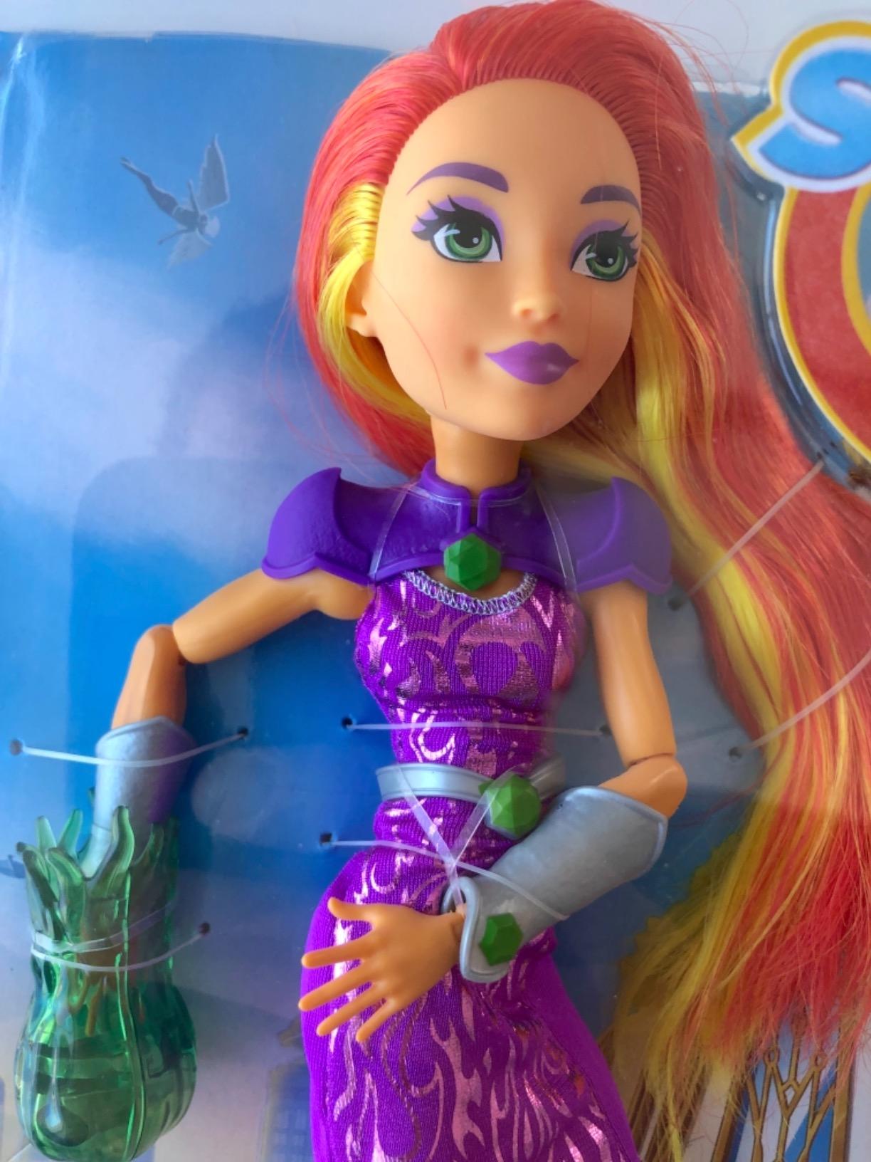 DC Super Hero Girls Poupée articulée Starfire de 30 cm rousse, avec ...